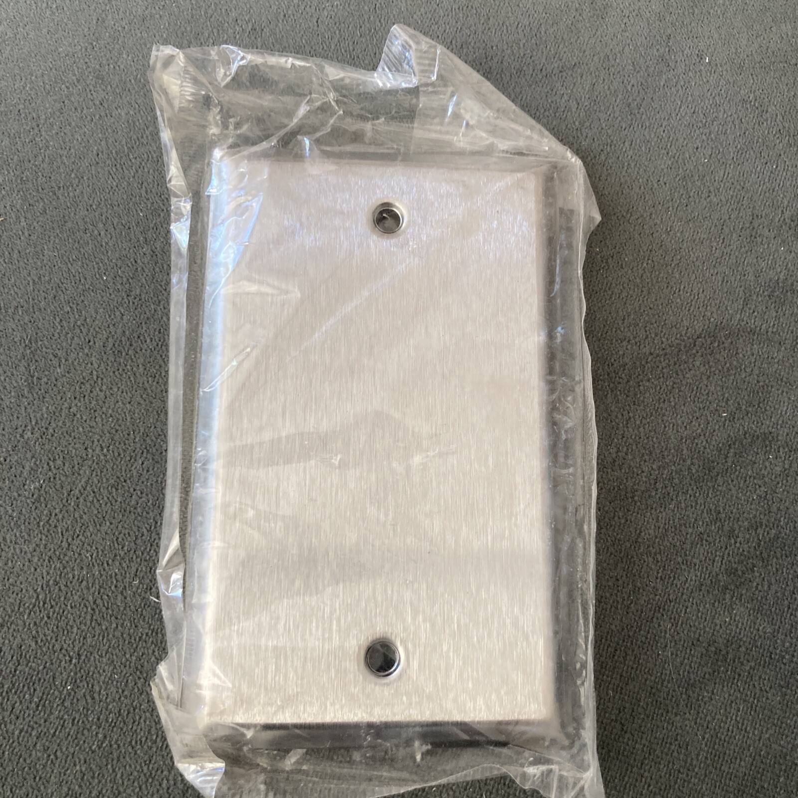 Mulberry 97151 Stainless Steel Blank Wall Plate Box Mount | eBay