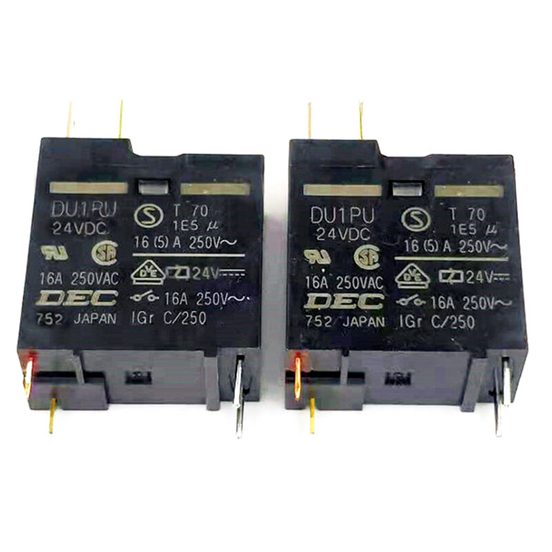 2PCS DU1PU 24VDC Power Relay 16A 250VAC 4Pins | eBay