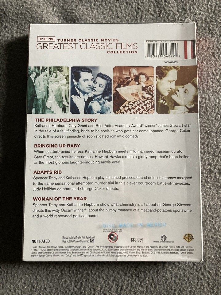TCM Greatest Classic Films - Romantic Comedies Sealed New 2-DVD! | eBay