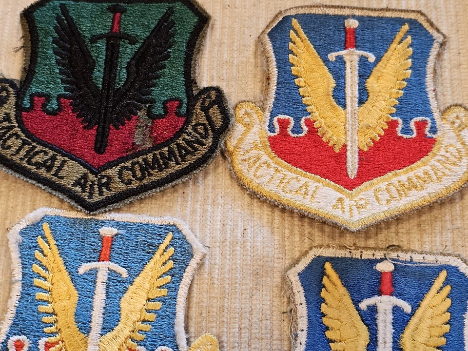 1960s USAF Air Force Vietnam Cold War Strategic Air Command Patch Lot L ...