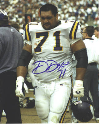David Dixon Minnesota Vikings Autographed Signed 8X10 Photo COA New ...