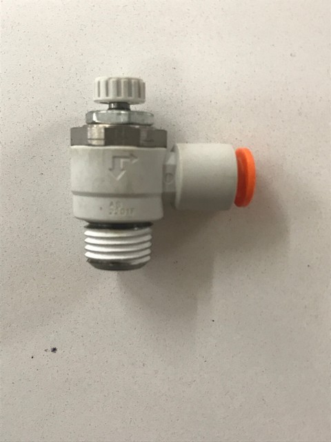 SMC As2201f 1/4" Pneumatic Flow Control Valve as 2201f for sale online ...