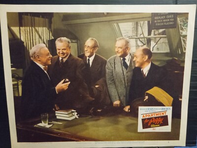 Lobby Card 1948 APARTMENT FOR PEGGY professor Edmund Gwenn Gene ...