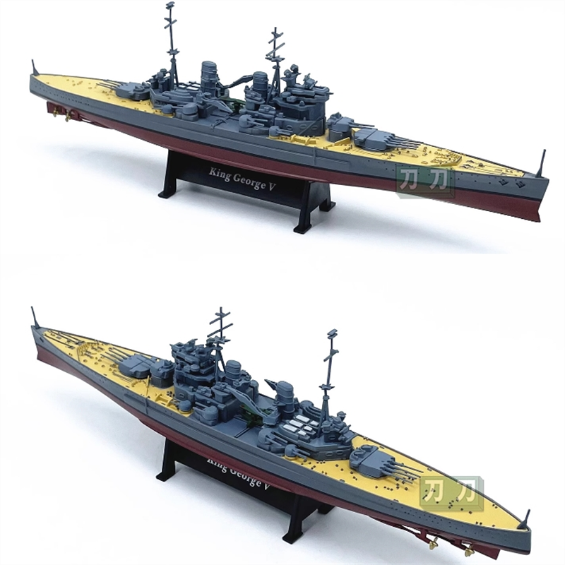 1/1000 World War II Famous Battleships Warships Cruisers Finished ...