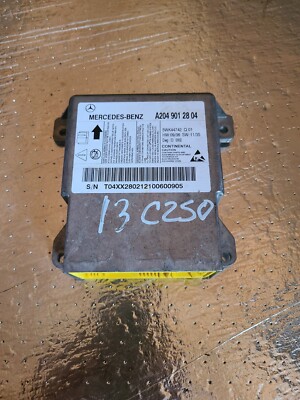 2013 MERCEDES BENZ C250 SRS MODULE | eBay