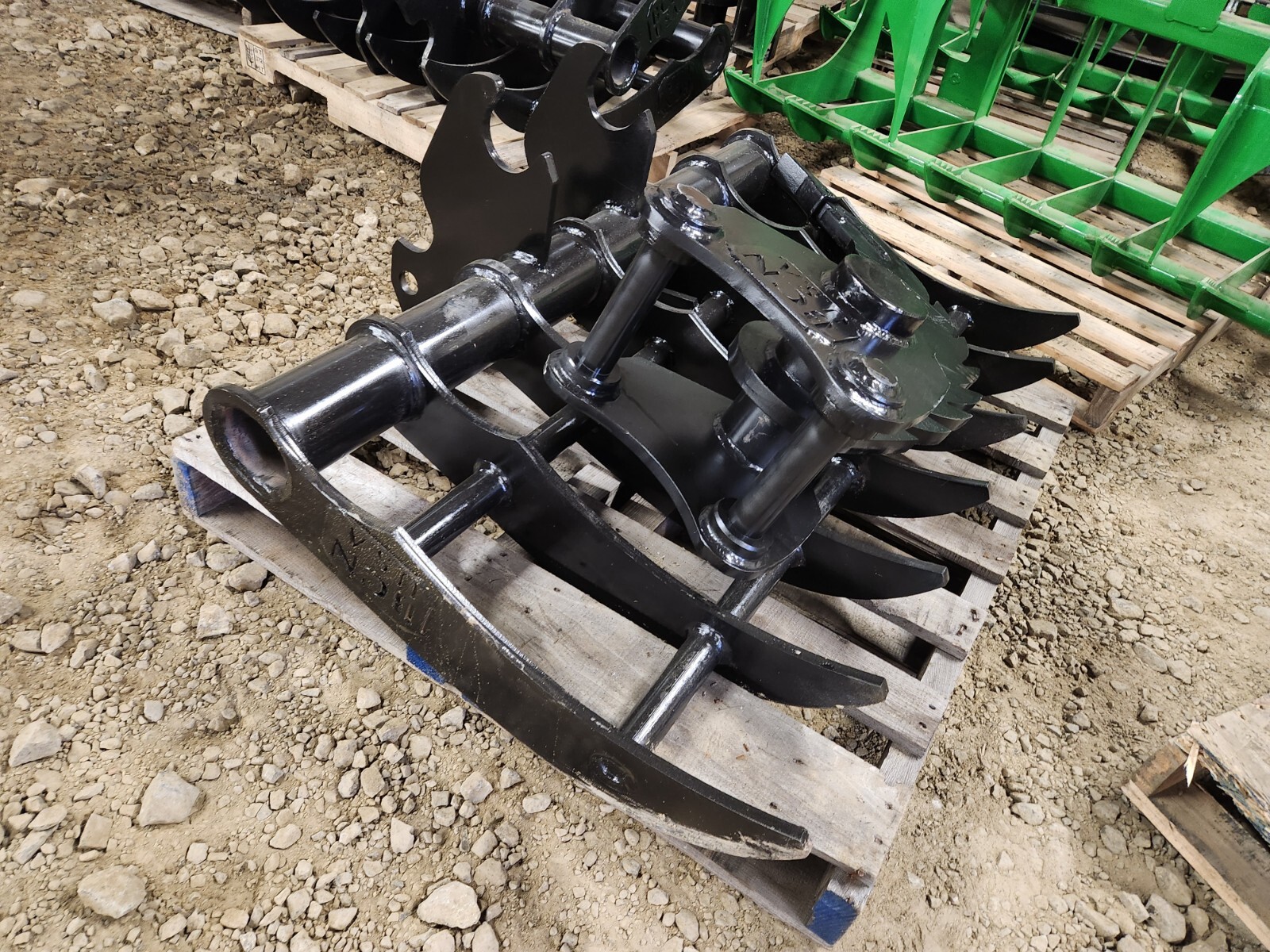 48" Mini Excavator Brush Rake for most excavators up to 13k lbs | eBay