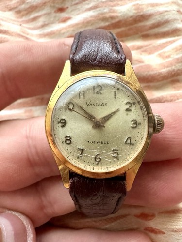 Vintage Vantage Watch 17 Jewels | eBay