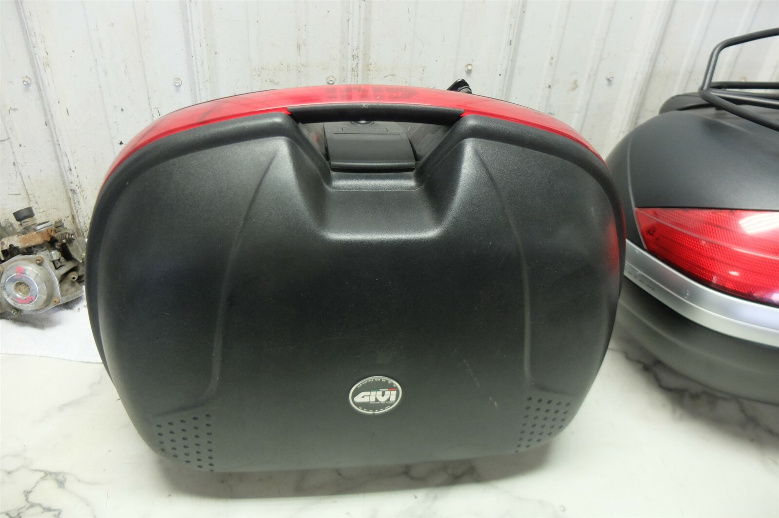 BMW R1100 R 1100 GS R1100GS Givi trunk and saddlebags saddle bags tour ...