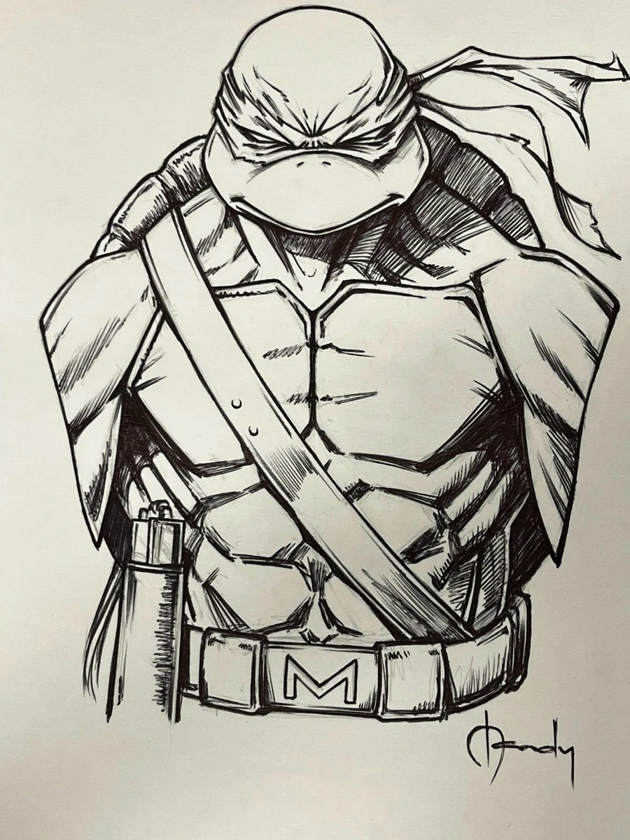 Teenage Mutant Ninja Turtles Sketches