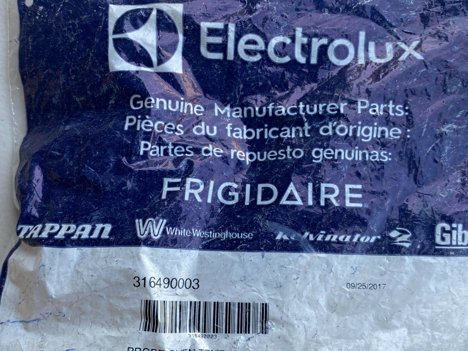 316490003 Frigidaire Range Oven Temperature Sensor for sale online | eBay