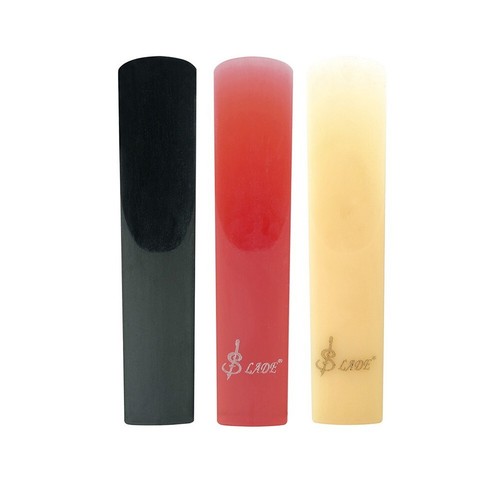 3Pcs Resin Plastic Saxophone Reeds Parts/ For Clarinet Soprano Alto ...