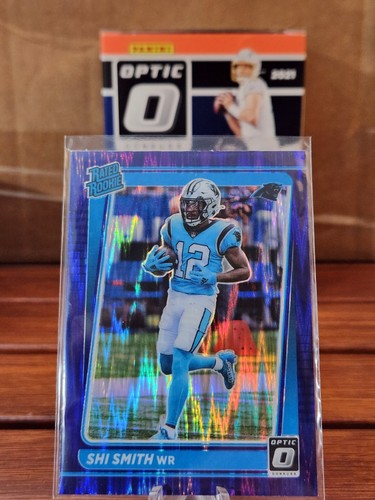 2021 Panini Donruss Optic Shi Smith - SP Purple Shock Rated Rookie RC ...