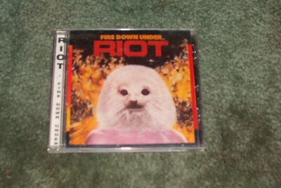 RIOT FIRE DOWN UNDER CD METAL BLADE RECORDS 1999 REMASTERED | eBay