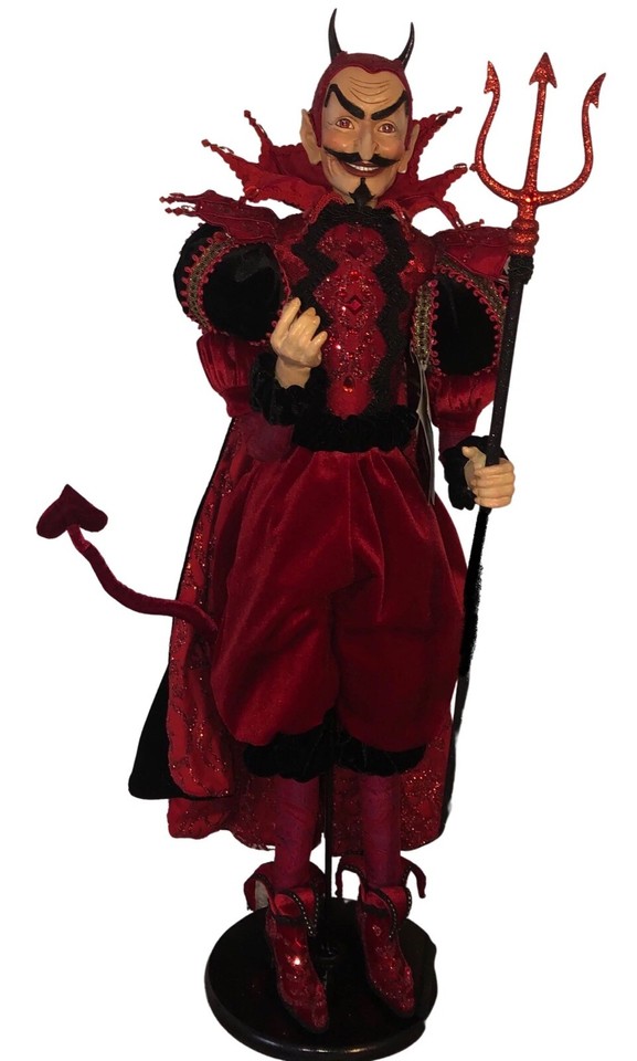 Katherine's Collection Devil Himself 32” Classy Halloween Exl Doll New ...