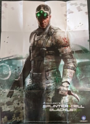 Splinter Cell Black List Poster A2 - Fronte/Retro | eBay