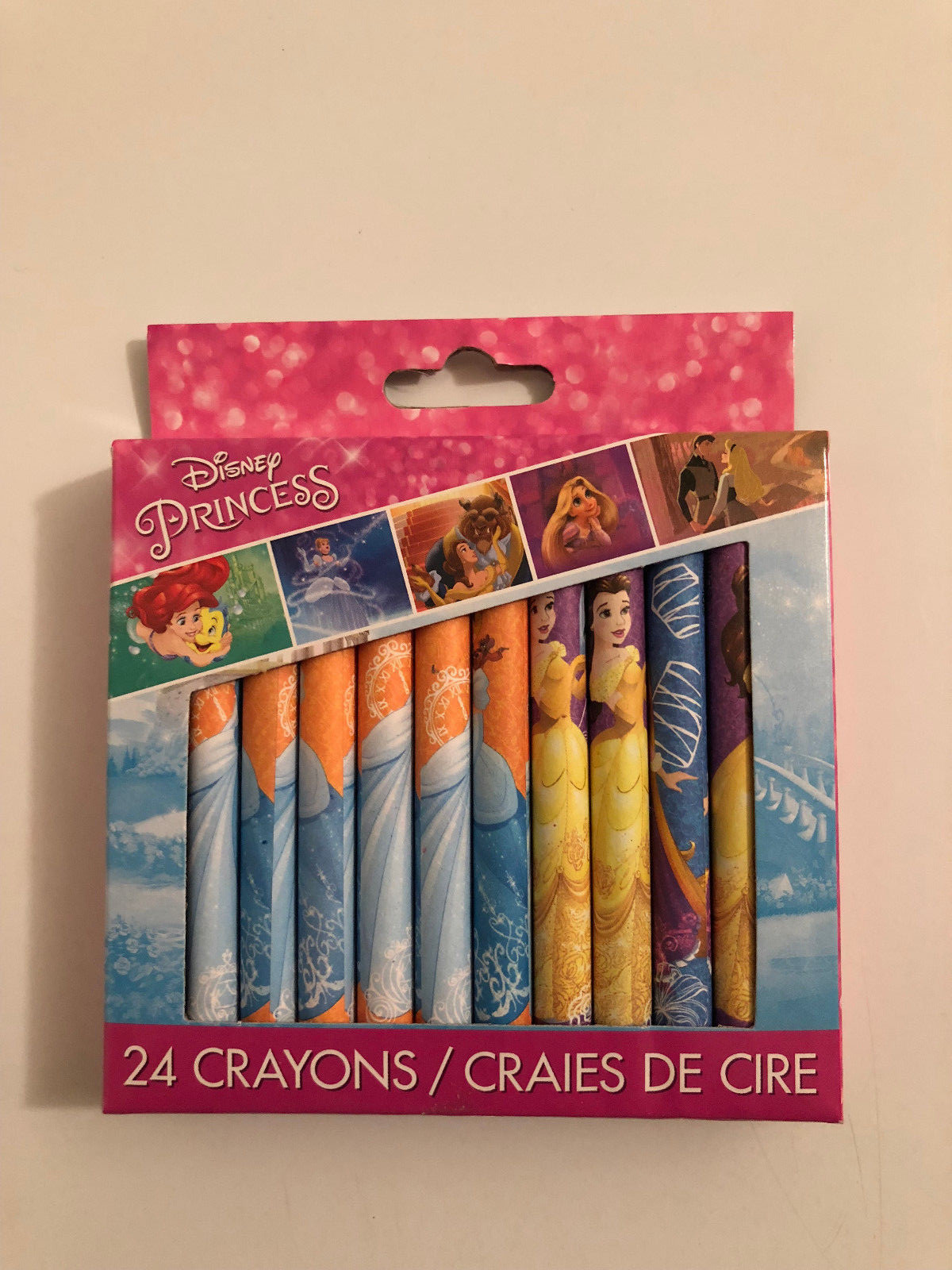 Disney Frozen & Disney Princess Crayons 24 Each SET of 2 | eBay