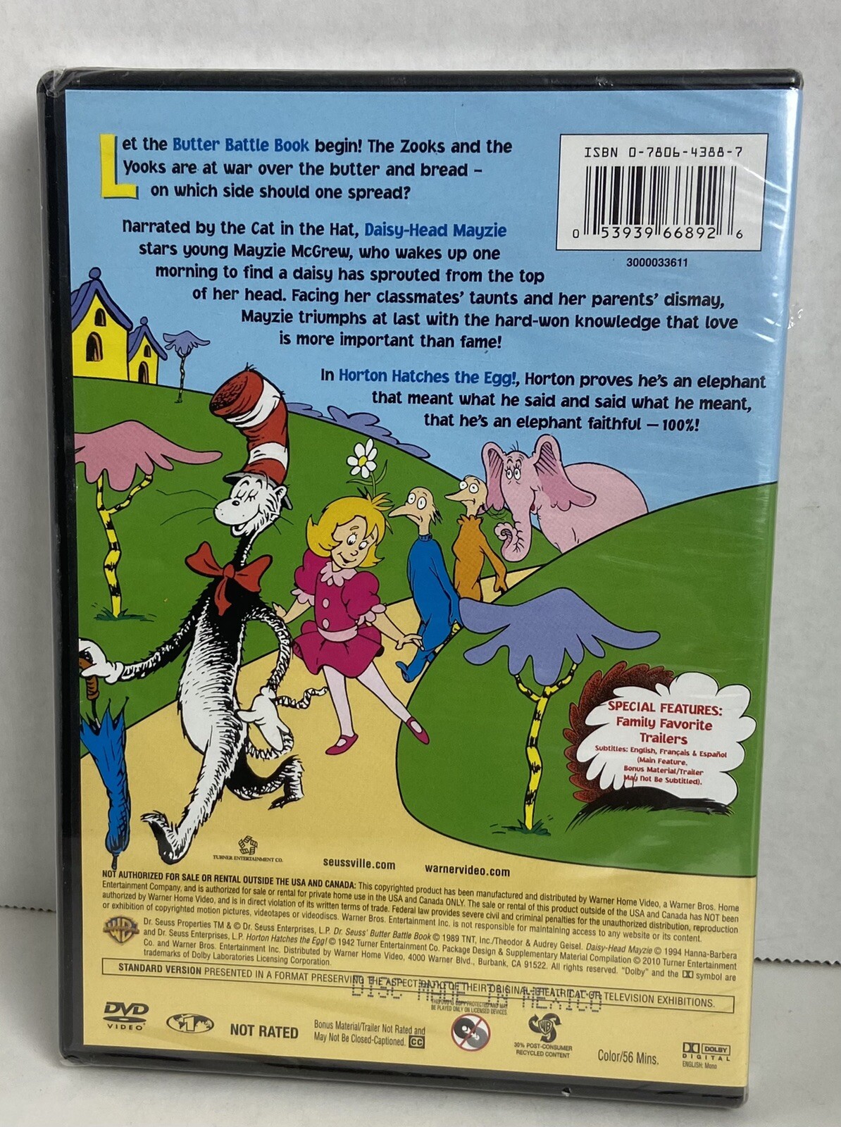 The Best of Dr. Seuss (DVD,2010) FS,featuring DaisyHead Mayzie Factory ...