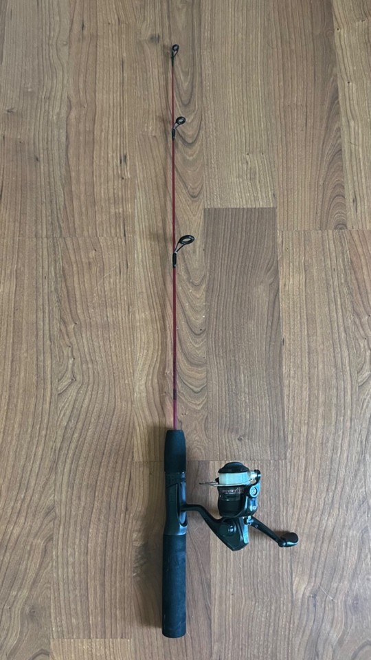 ZEBCO Purple DOCK DEMON Spinning Combo Fishing Rod and Reel NEW | eBay