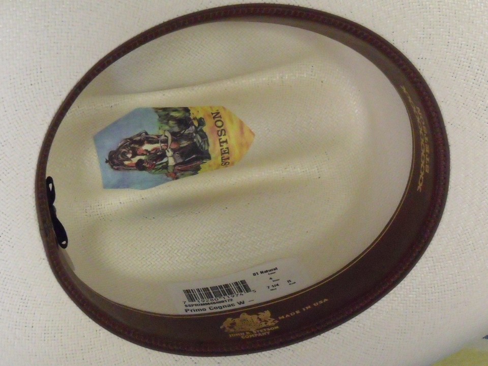 STETSON PRIMO 10X SHANTUNG STRAW COWBOY WESTERN HAT | eBay