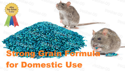 Rat & Mouse Rodent Poison Bait Killer Effective Grain Formula For ...