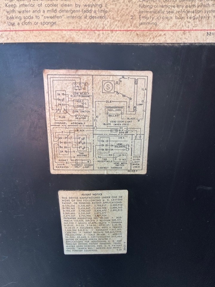 Vendo H63 A antique coke machine. still works , comes with key ! | eBay