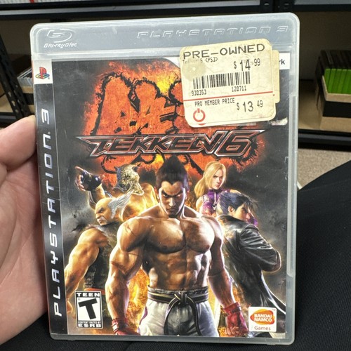 Tekken 6 (Sony PlayStation 3, 2009) Tested - Cib - Mismatch Disc/case ...