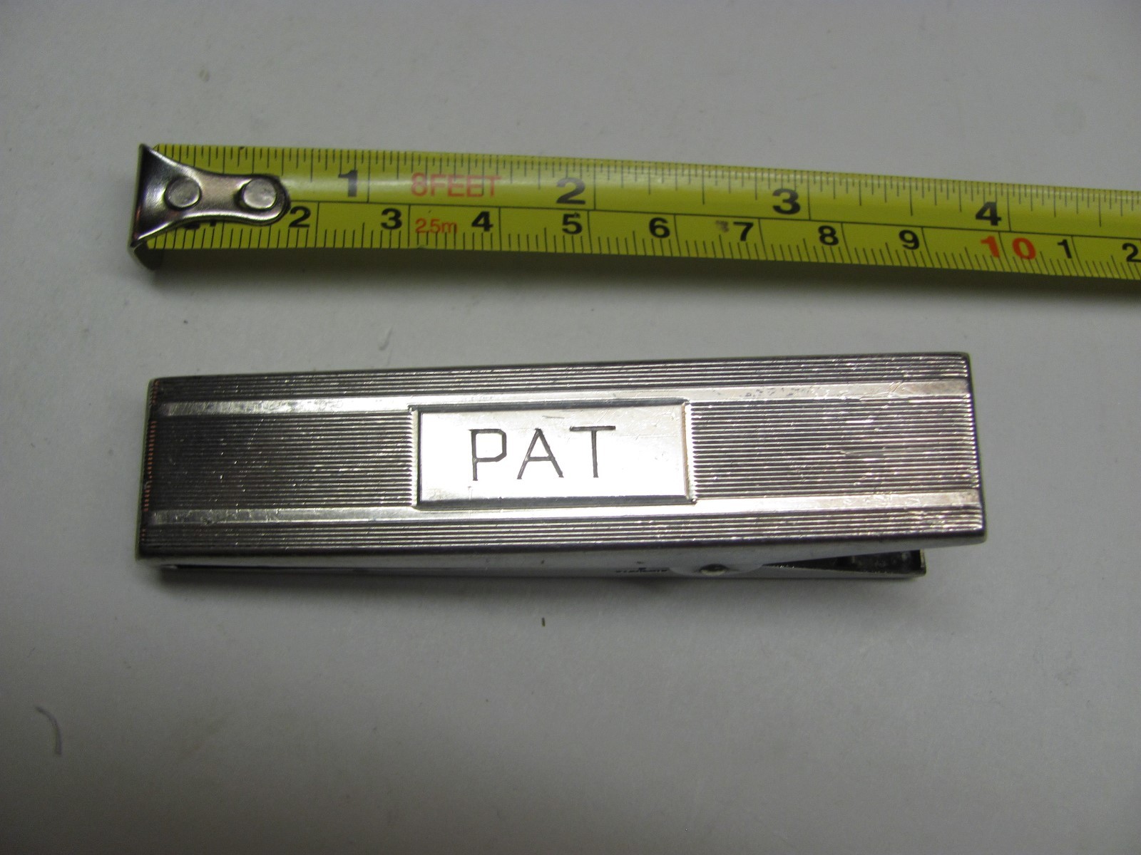 Vintage Charles Thomae Sterling Silver Large Paper Clip Stamped | eBay