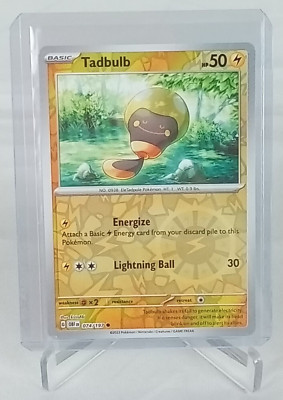 Tadbulb Hp 50 Holo #74 Pokémon Card 2023 | eBay