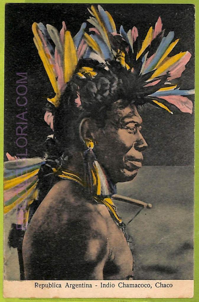 af0572 - ARGENTINA - Vintage Postcard - Indios Chamacoco, Chaco | eBay