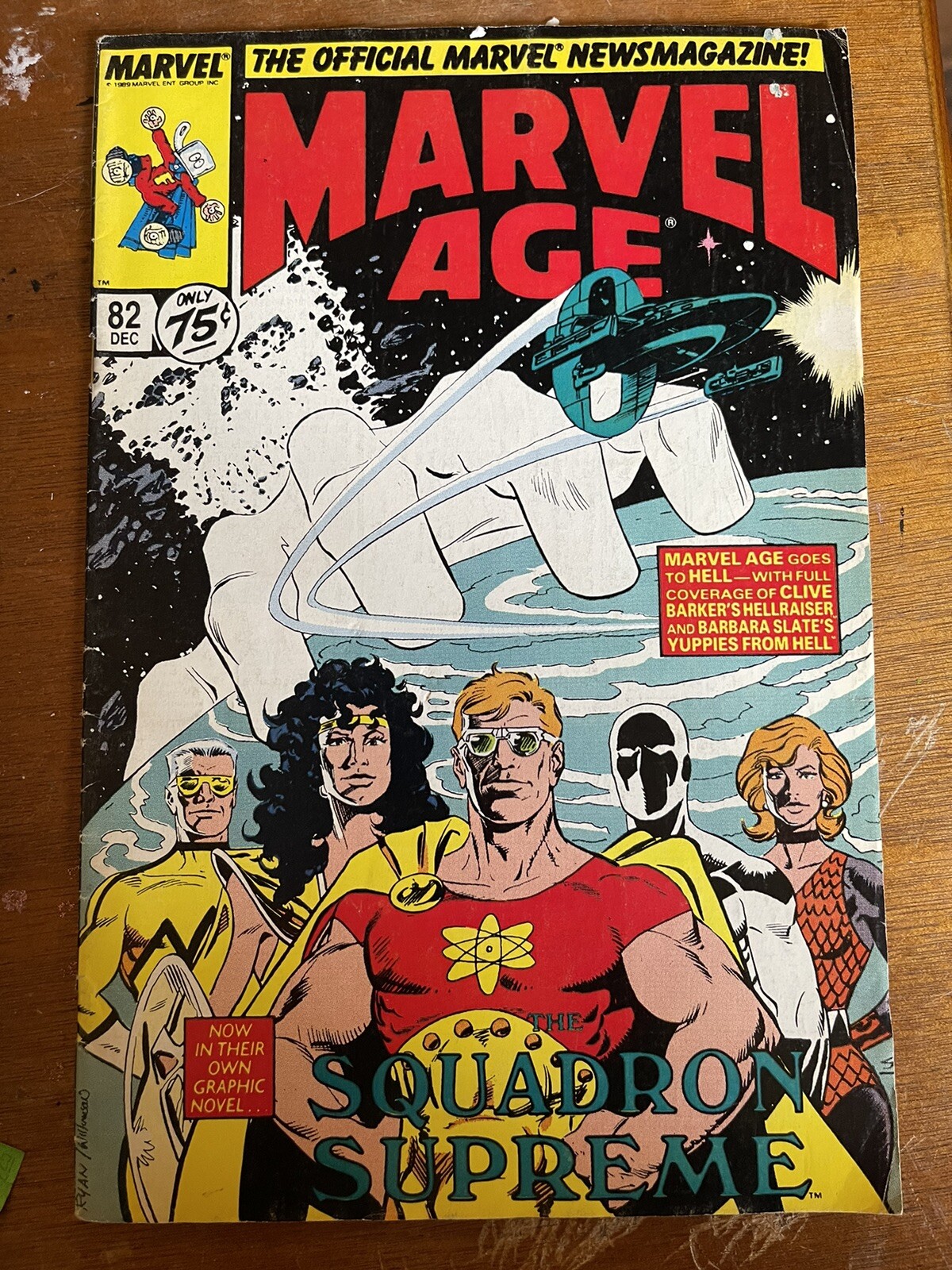 Marvel Age #82 (1989) NM 1st Preview Cable/Stryfe Marvel Comics ...