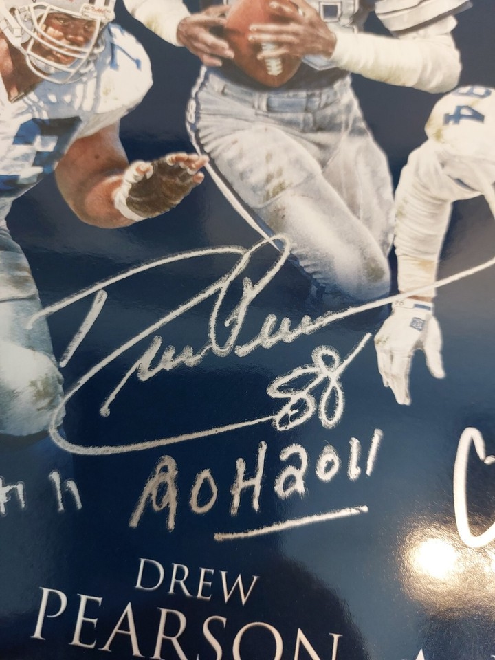 2011 Dallas Cowboys Signed Magazine Charles Haley Drew Pearson Larry ...