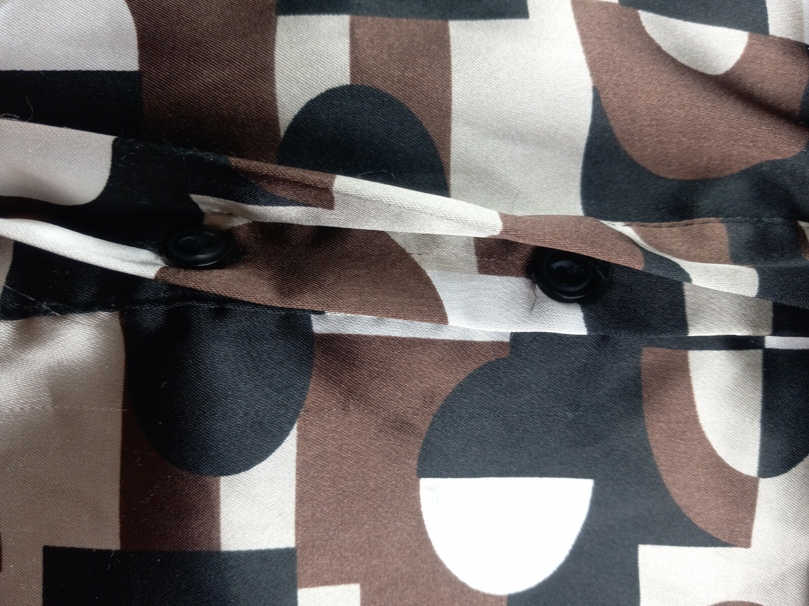 Cato Women's Large Blouse Rn#37080 Geometric Pattern With Matching Belt ...