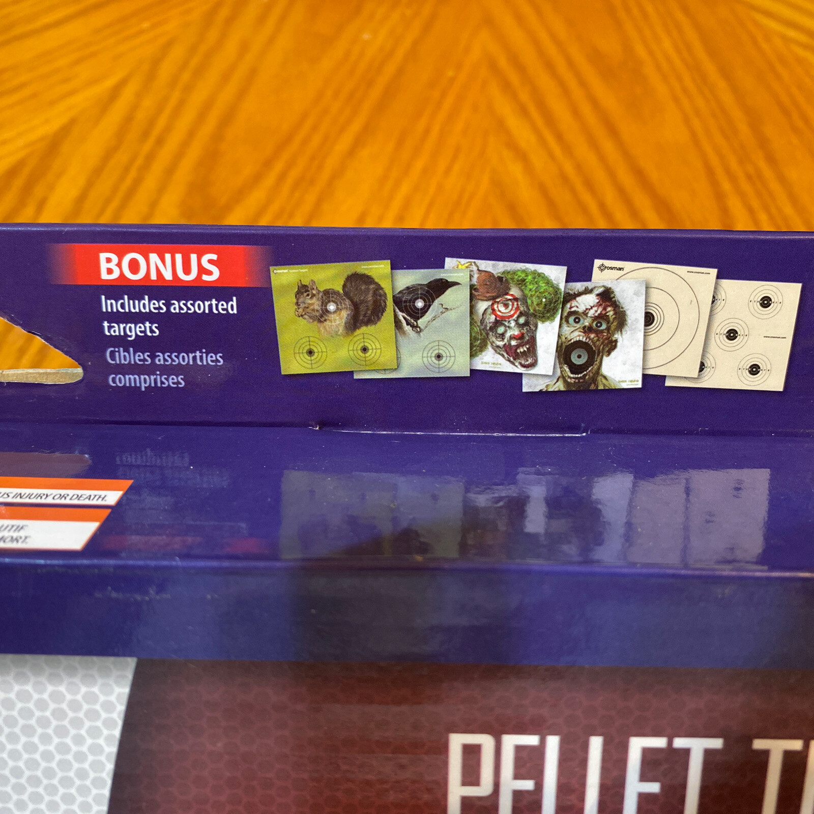 CROSMAN AIRGUN FOLDABLE PELLET TRAP WITH TARGETS MODEL 0853 | eBay