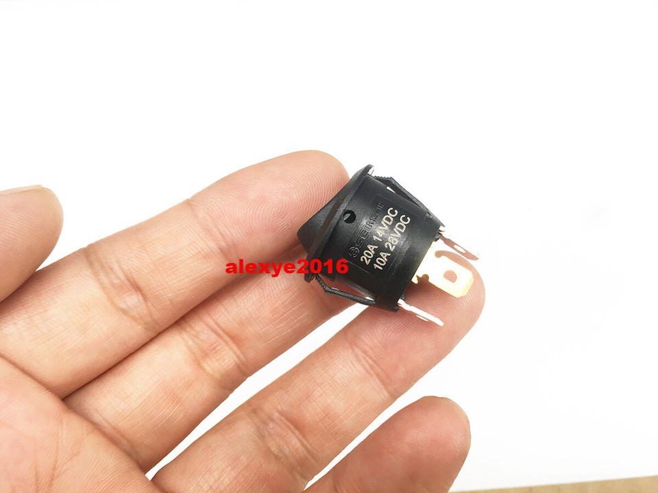 1 PCS SCI R13-112 Rocker Switch 4 Pins 2 Positions 20A 14V DC / 10A 28V ...