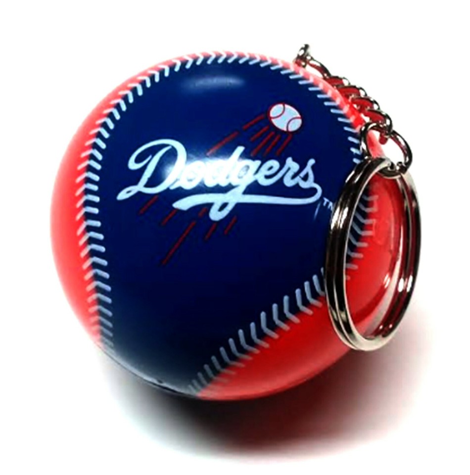 LOS ANGELES DODGERS MLB BASEBALL LICENSED KEYCHAIN BACKBACK PULL GIFT ...