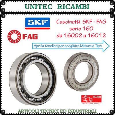 Cuscinetto SKF FAG 16002 16003 16004 16005 16006 16007 16008 16009 ...