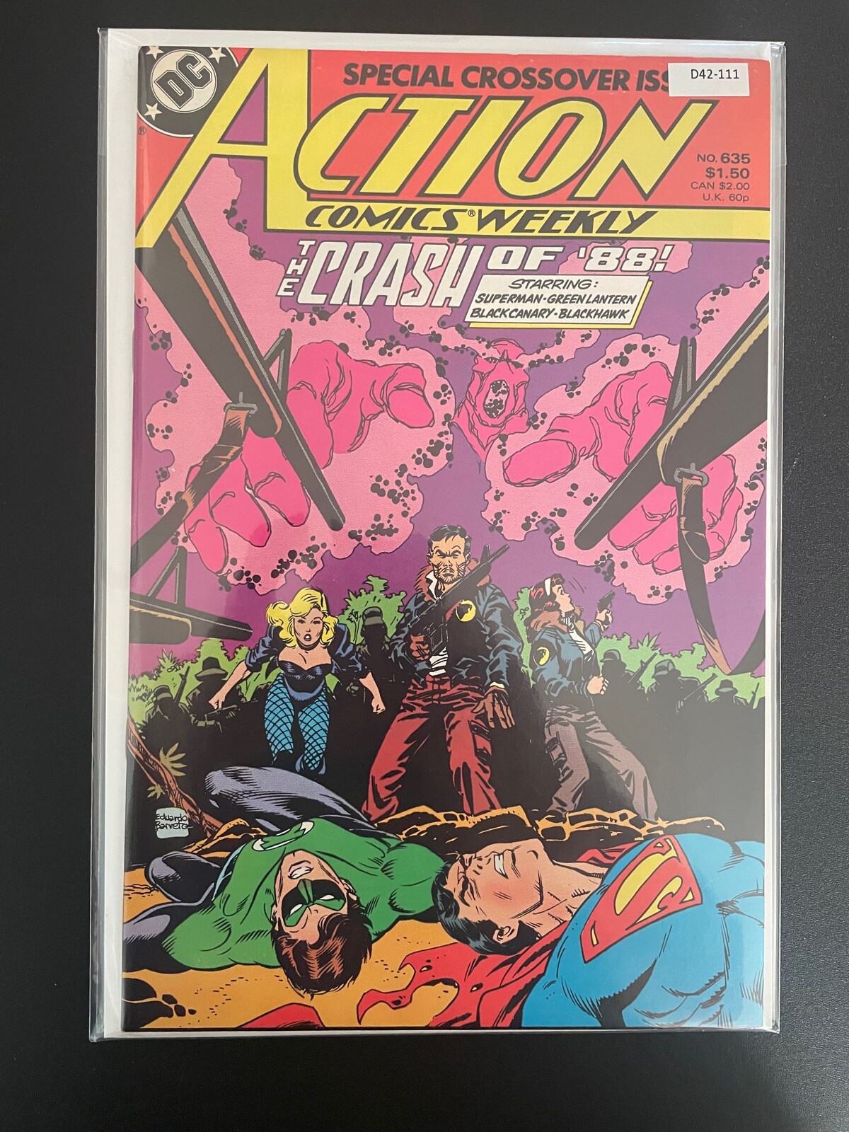 Action Comics vol.1 #635 1989 High Grade 9.2 DC Comic Book D42-111 | eBay