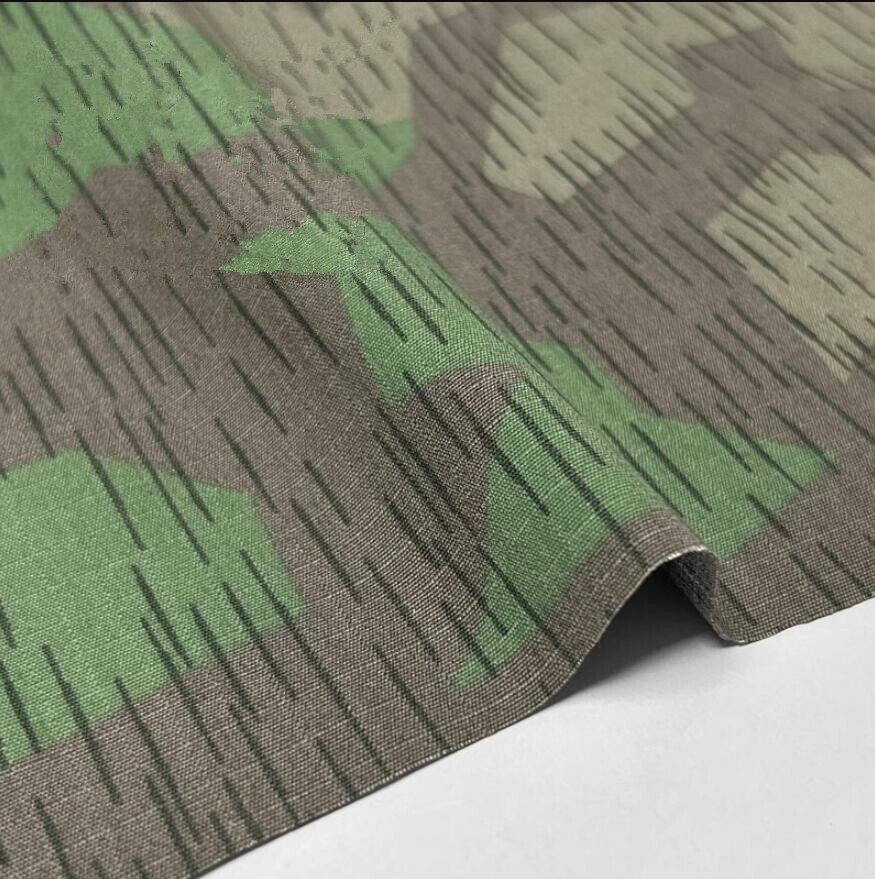 Nylon Cotton Grid Camouflage Fabric Tactical Training Suit Cloth DIY ...