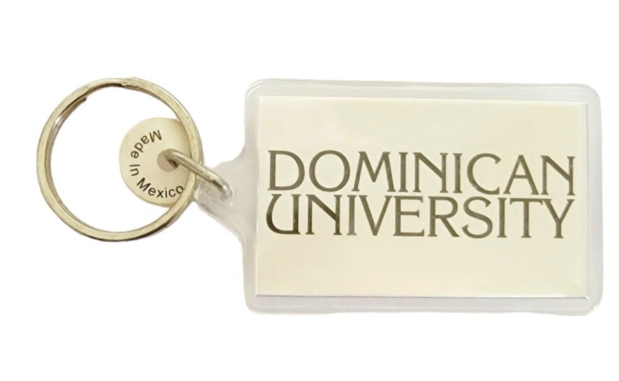 Dominican University Keychain Student Alumni College Souvenir Plastic ...