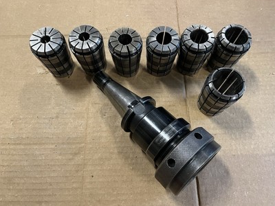 Erickson TG150 NMTB40 1/2” to 1-1/2” chuck and collet set. | eBay