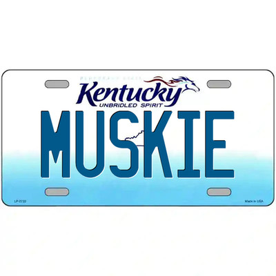 Muskie Kentucky Metal Sign | eBay