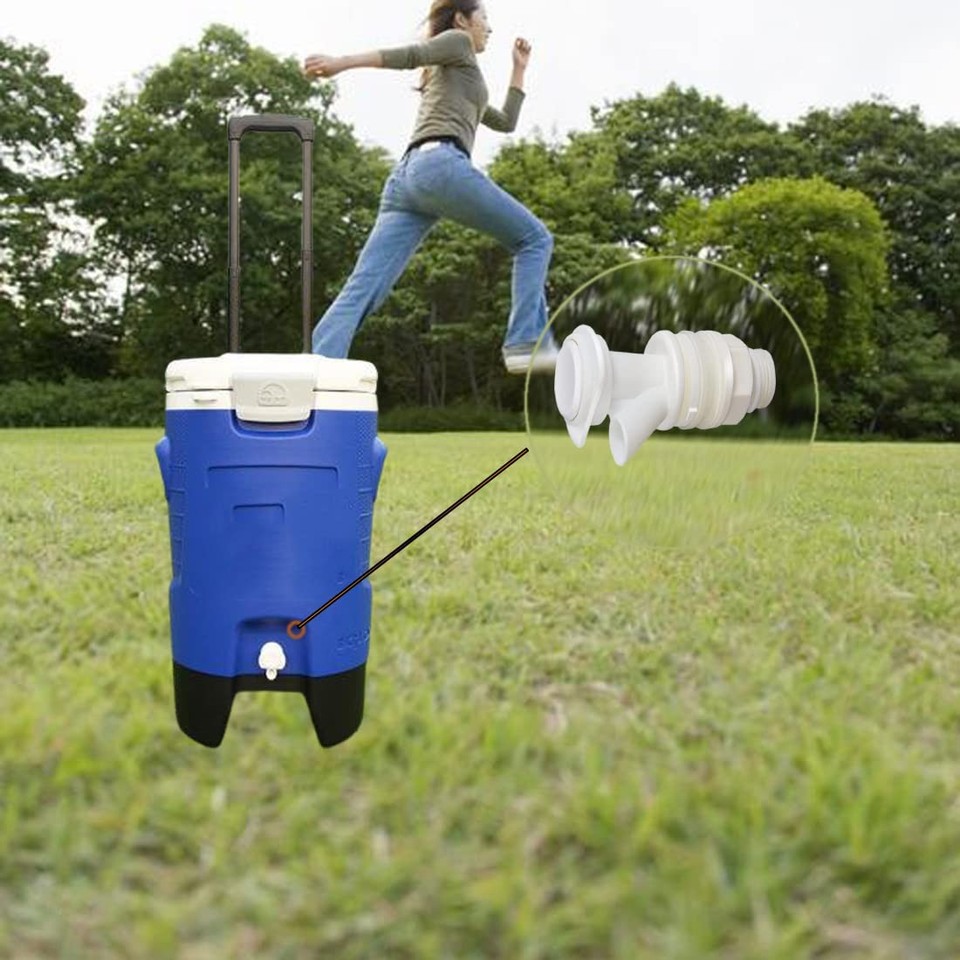 10 Sets Push Button Spigot Cooler Spigot Reusable Bottle Spigot Water ...