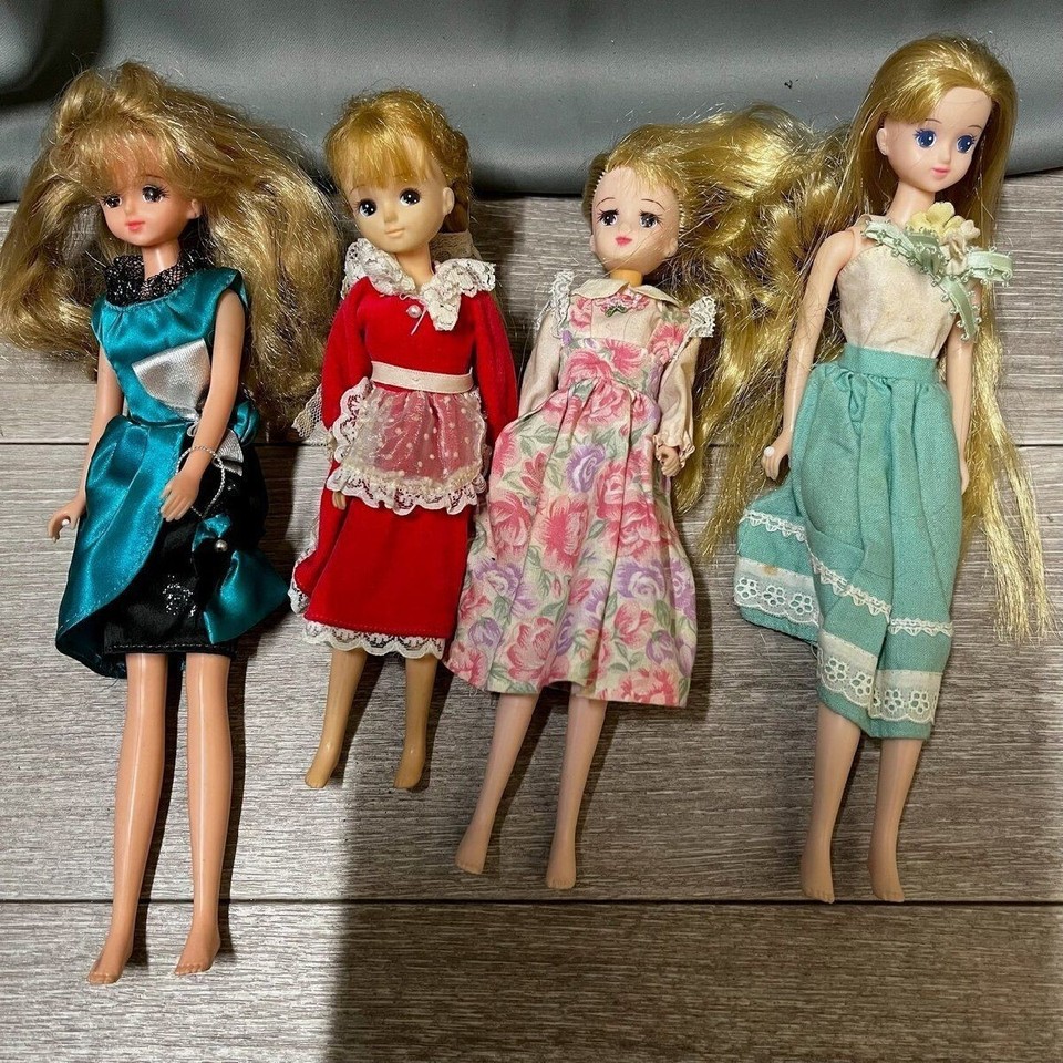 9753 Licca-chan Doll Dress-up Doll 7 Dolls/M3 | eBay