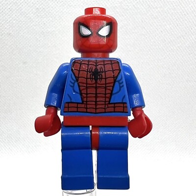 LEGO Disney Marvel Super Heroes Minifigure - Spider-Man Red & Blue Suit ...