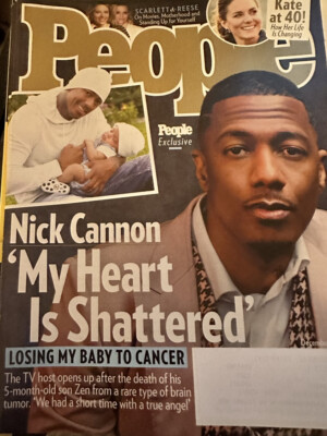 People Magazine - Decembner 27, 2021 - Nick Cannon - "My Heart is ...