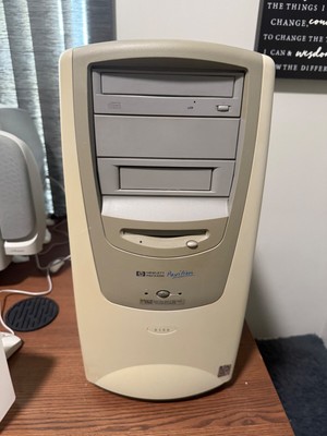 Vintage HP Pavilion 8160 Intel Pentium MMX 233MHz Desktop Computer ...