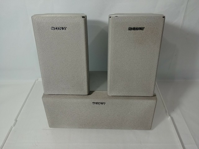 Sony Surround Sound Center Ss-cnp75 Side Ss-msp75 Speakers Untested for ...