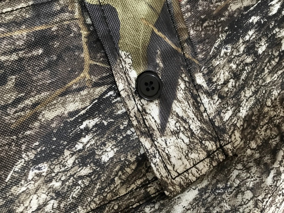 MENS WATERPROOF HUNTERS TREE CAMO COAT fleece inner stealth camouflage ...