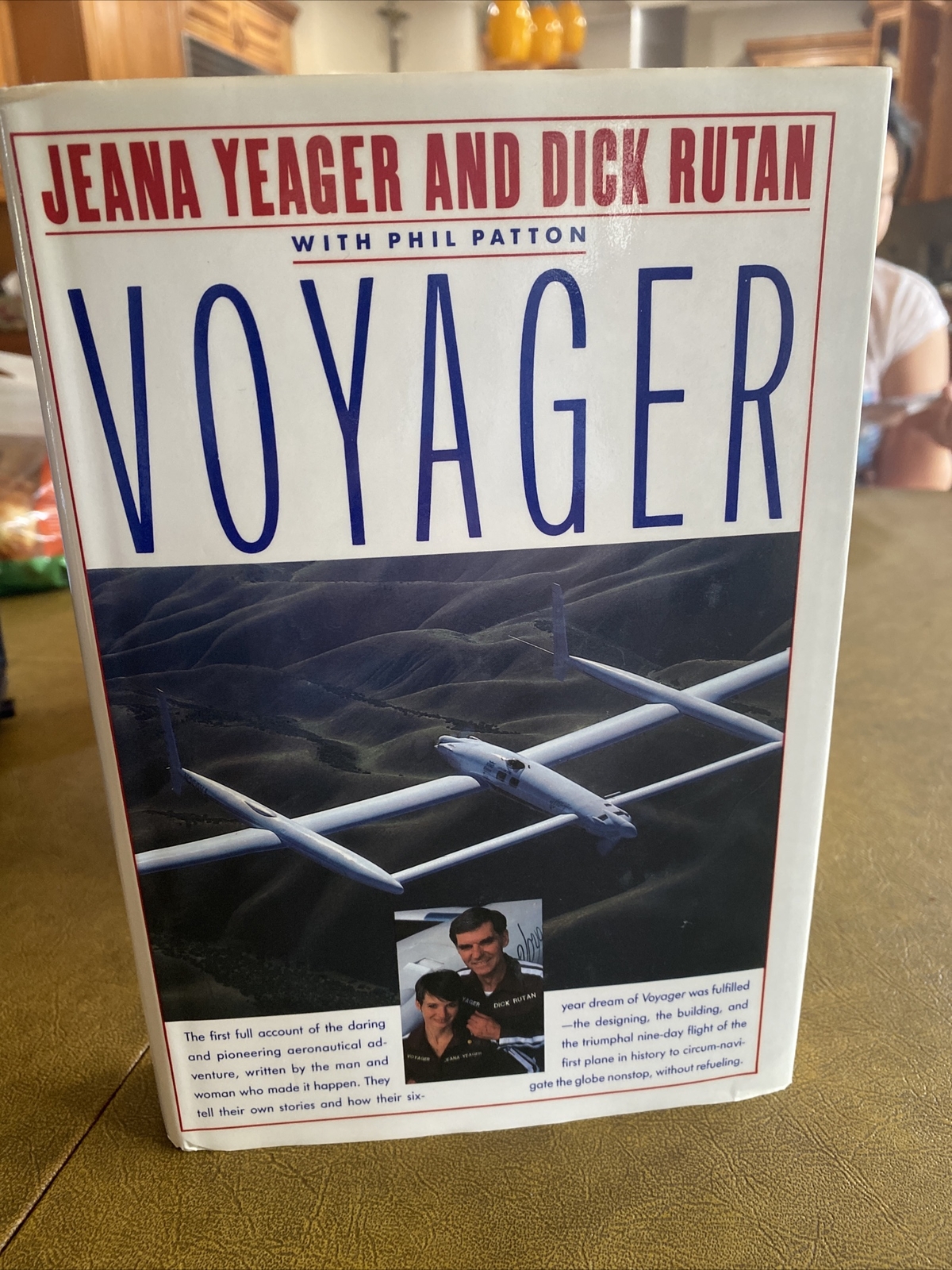 Voyager by Richard Rutan, Jeana Yeager and Phil Patton (1987, Hardcover ...