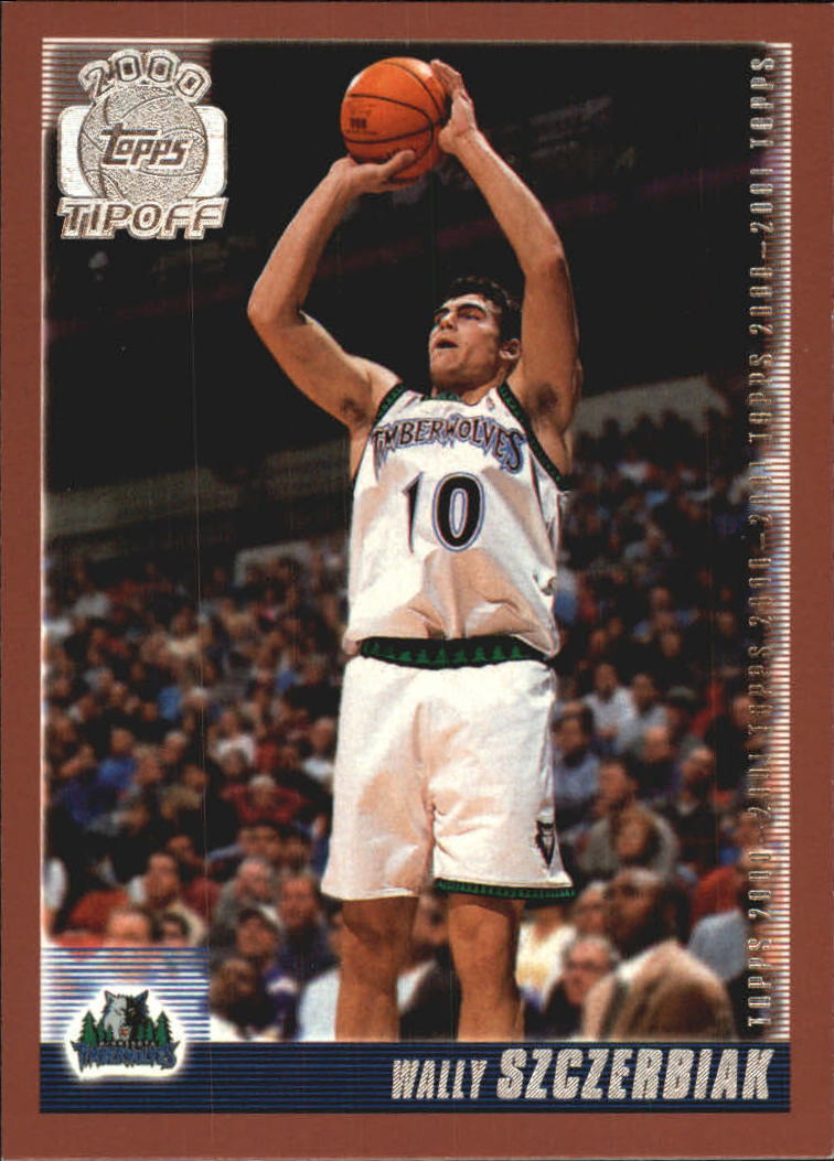 2000-01 Topps Tip-Off Timberwolves Basketball Card #62 Wally Szczerbiak ...